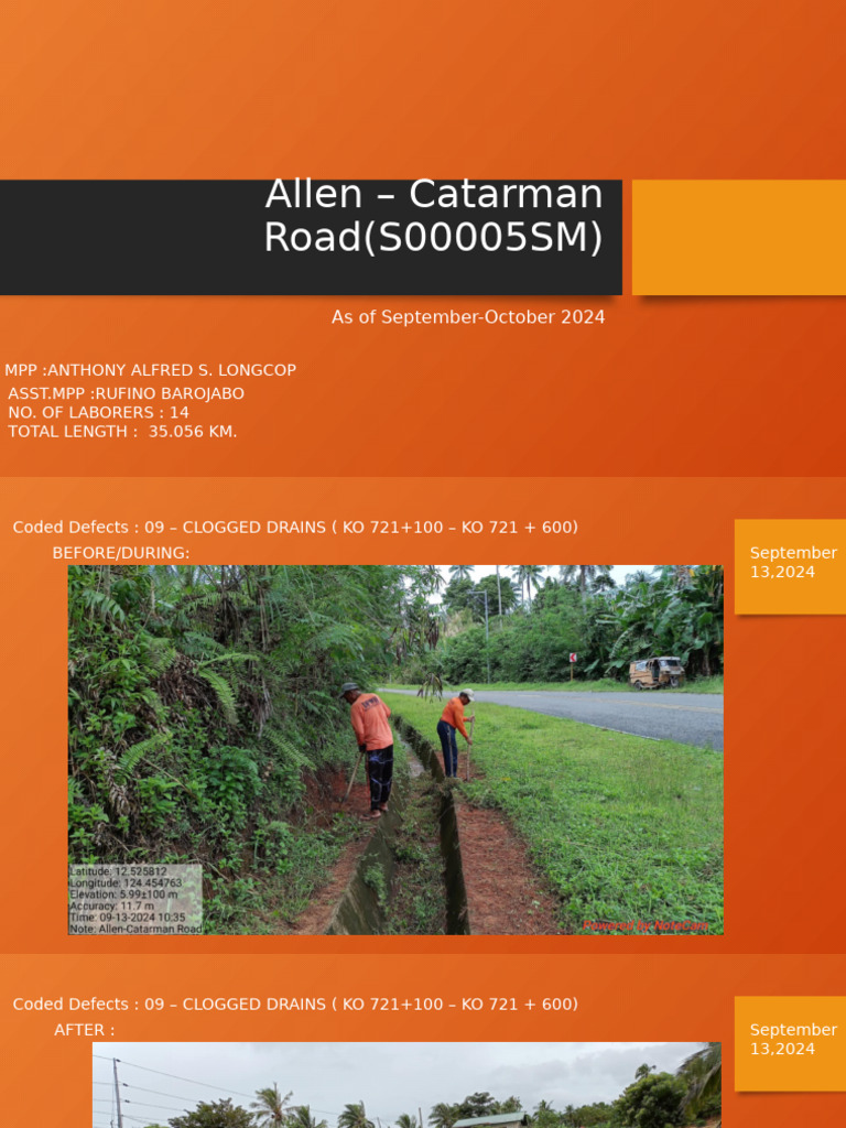 Allen - Catarman Road | PDF