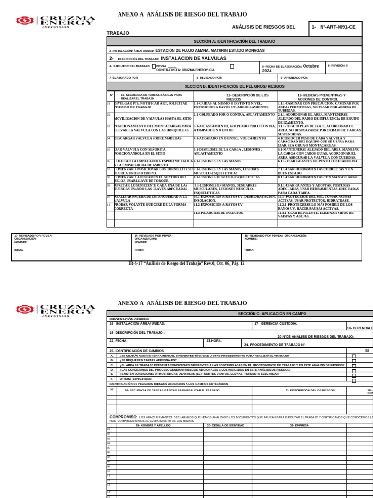 Art 009 Ce Instalacion de Valvulas | PDF