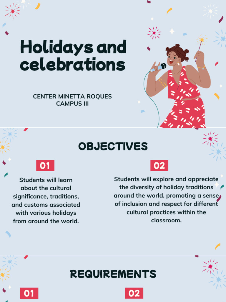 HOLIDAYS Celebrations | PDF
