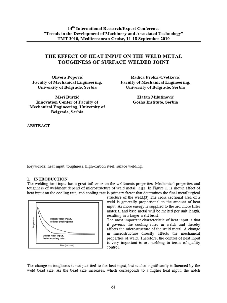 Heat Input 3 | PDF | Welding | Construction