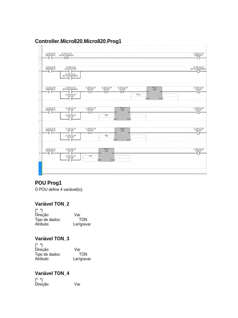 Controller Micro820 Micro820 Prog1 | PDF | Computadores
