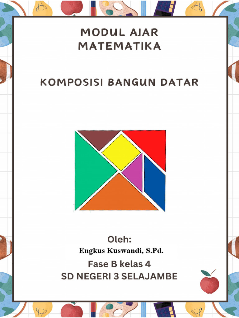 Modul Ajar Komposisi Bangun Datar Kelas 4 | PDF | Karier & Perkembangan
