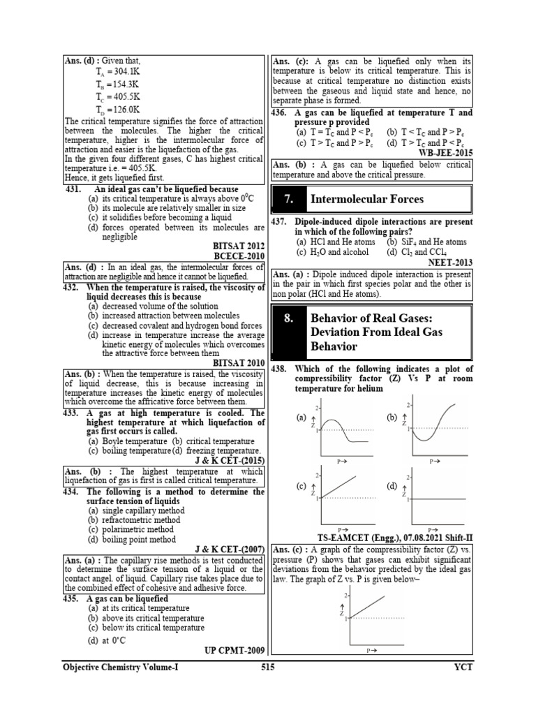 846243361-YCT Thermodynamics NEET JEE Practice Questions | PDF ...