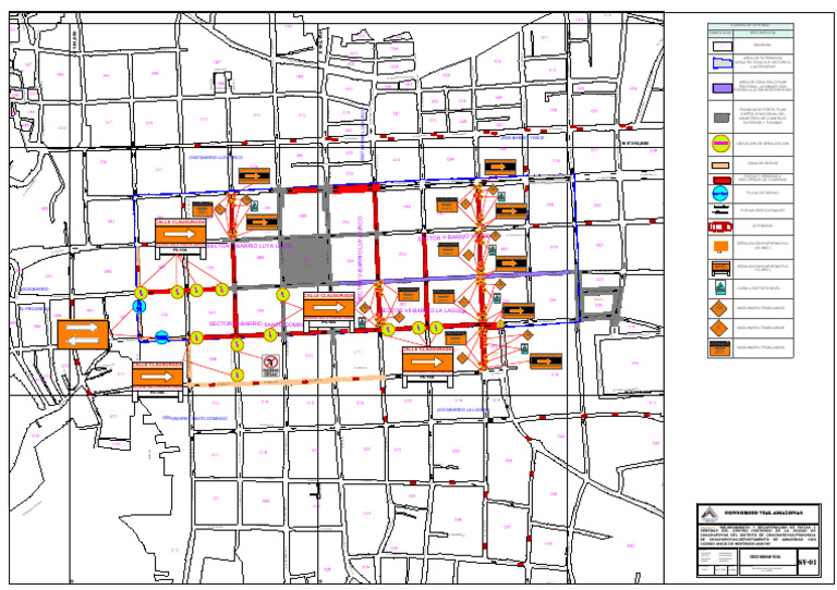 15 Plano de Desvio Vehicular-Plotear en A1 | PDF