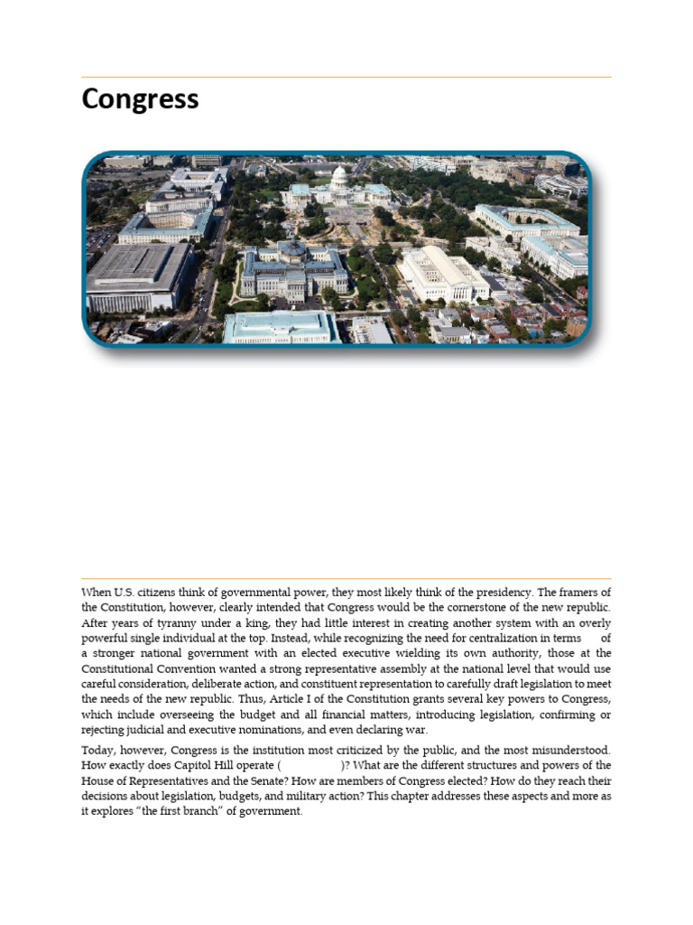 Chapter 11 - Congress | PDF | Citizens United V. Fec | Campaign Finance ...