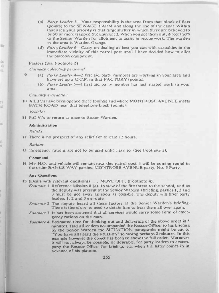 Civil Defence Handbook Page 261 | PDF