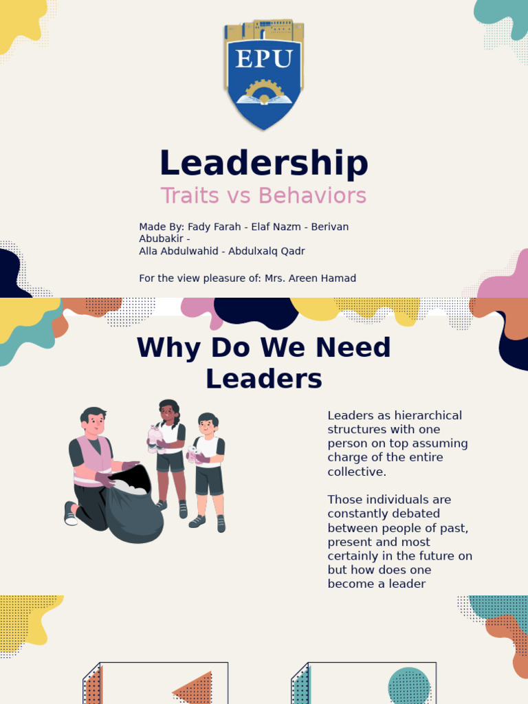 Leadership Presentation | PDF