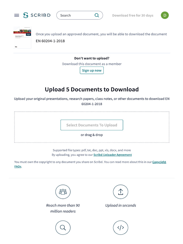Upload A Document - Scribd | PDF