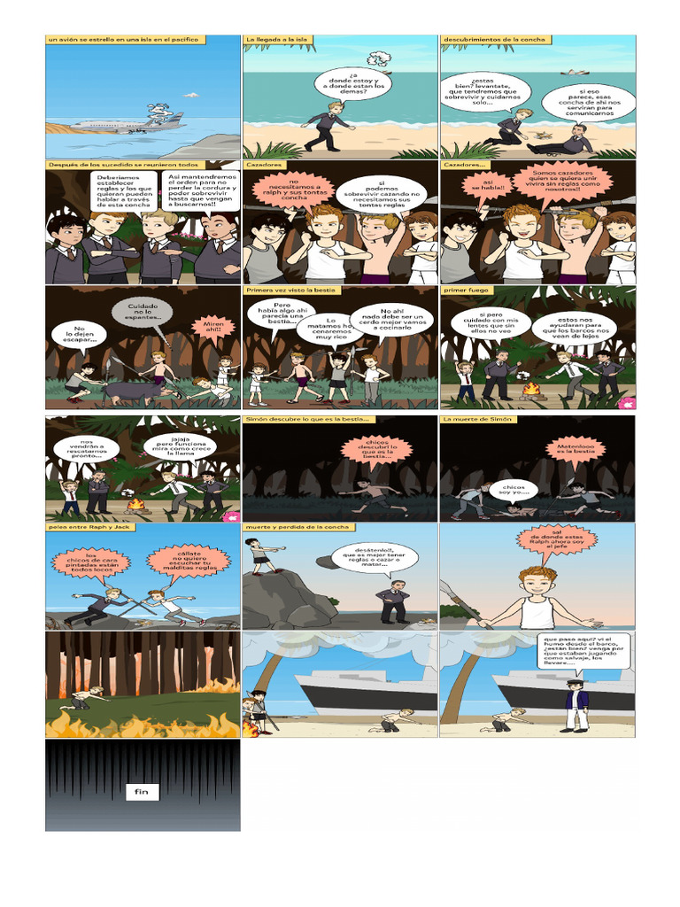 Comic El Señor de Las Moscas Noe | PDF