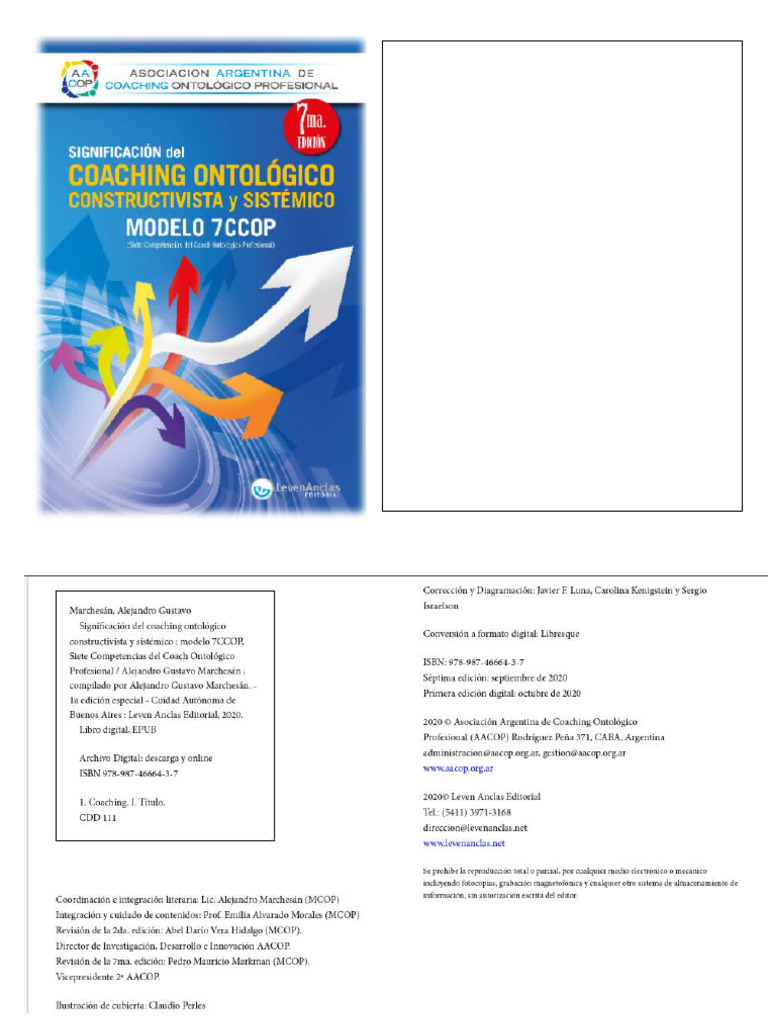 Coaching Ontologico 7ma Edicion Pdf