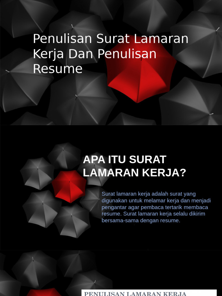 Komunikasi Bisnis Pertemuan 8 Penulisan Surat Lamaran Kerja Dan ...