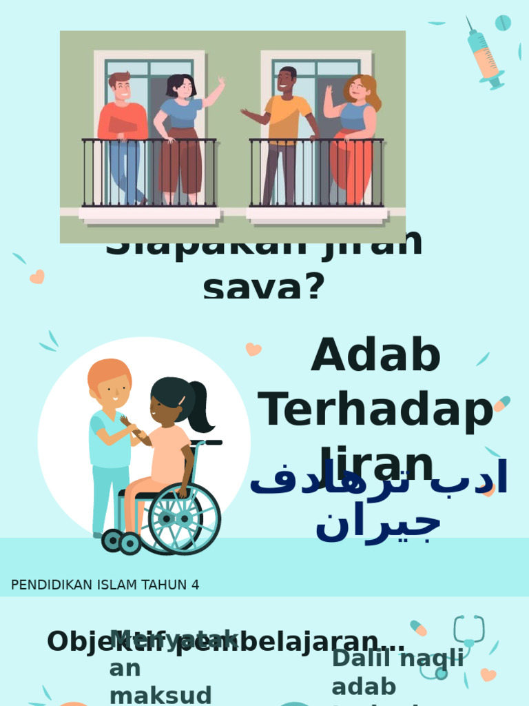 Pi Tahun 4 Adab (Unit 3 Jiran Sepakat Membawa Berkat) | PDF