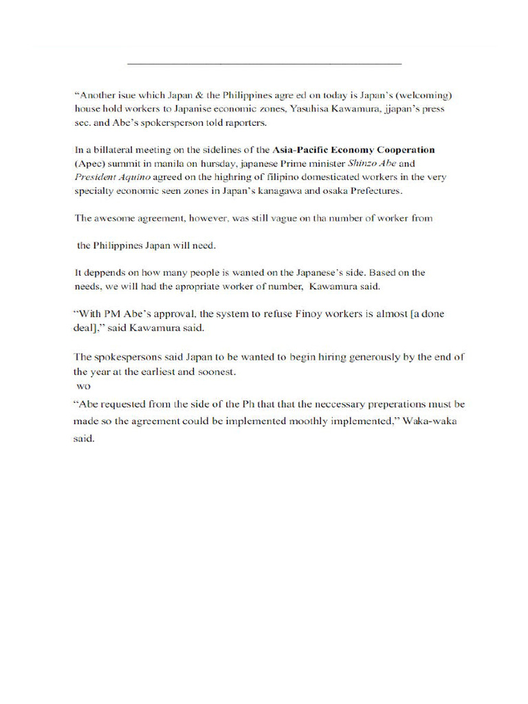 copyreading english worksheet | PDF | Ferry | Melbourne