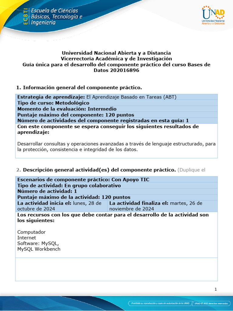 Guía Práctica para SQL en MySQL | PDF | SQL | Mi sql