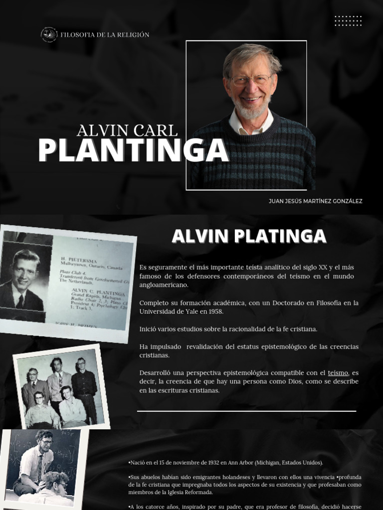 Alvin Plantinga (Presentación) 20231024 133752 0000 | PDF | Dios