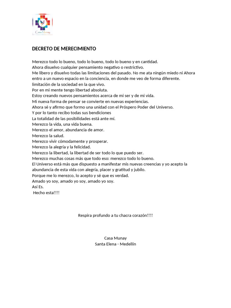 Documento de Yo Soy | PDF