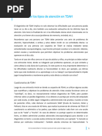 Evaluación TDAH: Test TOVA y Estrategias | PDF | Desorden hiperactivo y ...