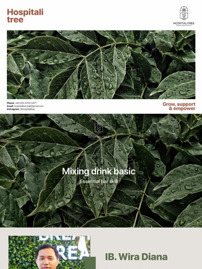 Welcome Drink | PDF | Self-Improvement | Wellness