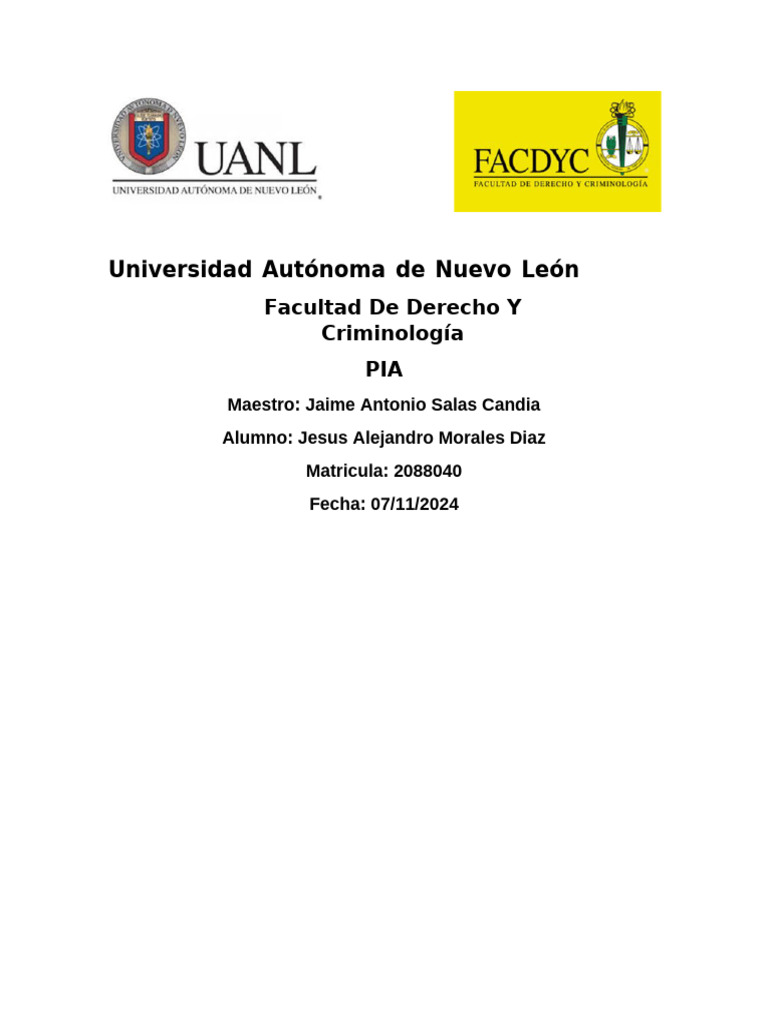 Jamd Pia Ic | PDF | Crímenes | Crimen y violencia
