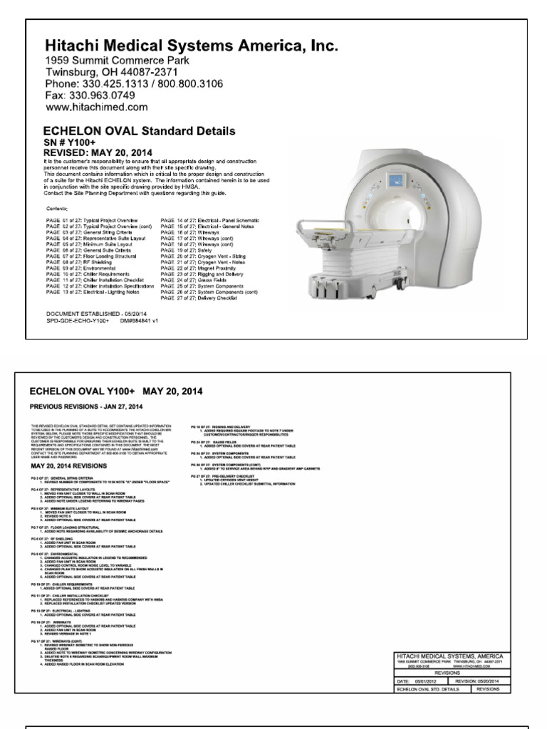 Echelon Oval MRI Suite Guidelines | PDF | Magnetic Resonance Imaging ...