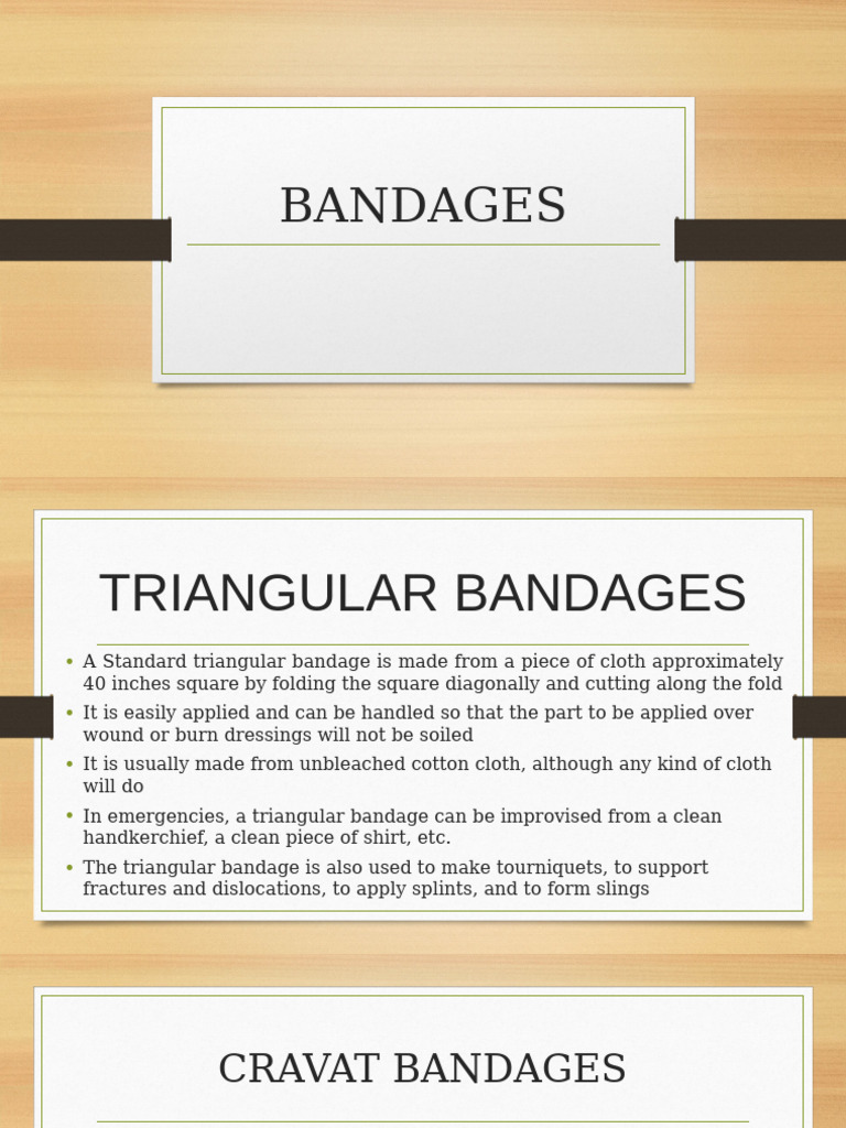 BANDAGES | PDF