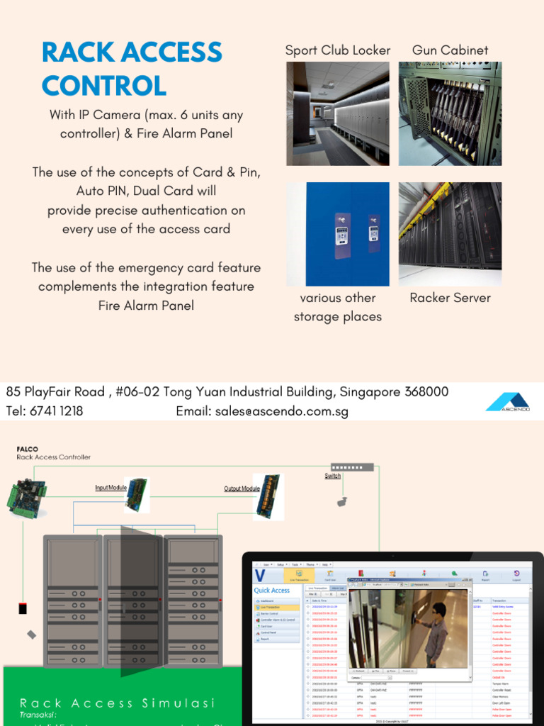 Rack Access Control Brochure | PDF