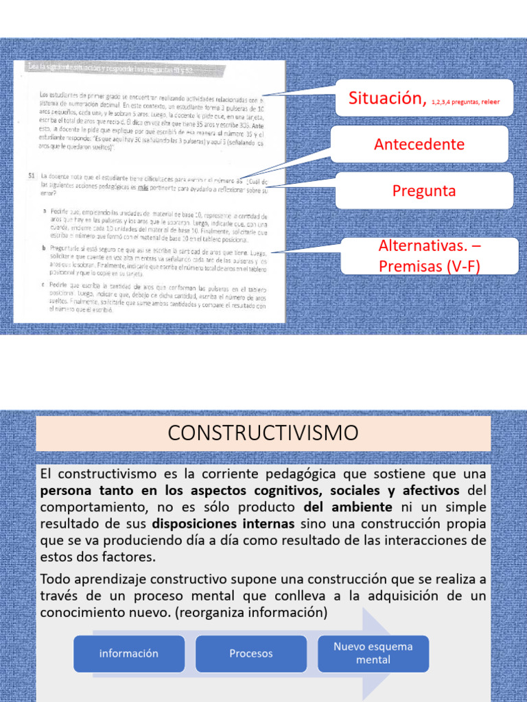 Enfoques Pedagógicos | PDF | Constructivismo (filosofía de la educación) | Aprendizaje