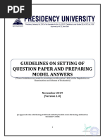 Question Paper Template | PDF