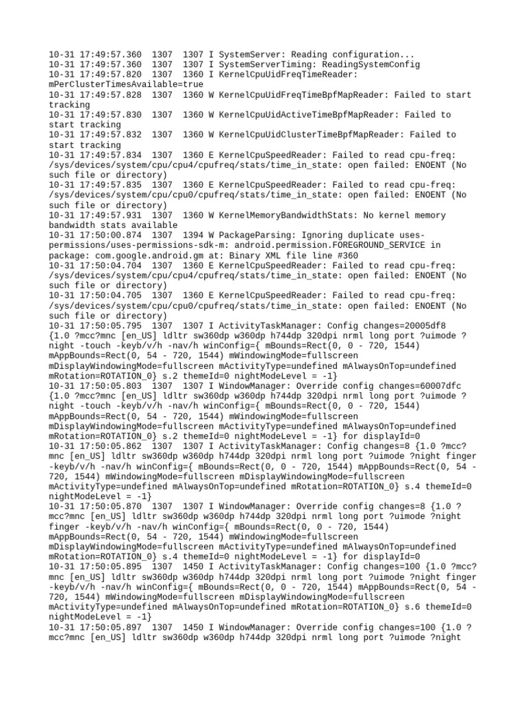 Log | PDF | Computer Architecture | Computing Platforms