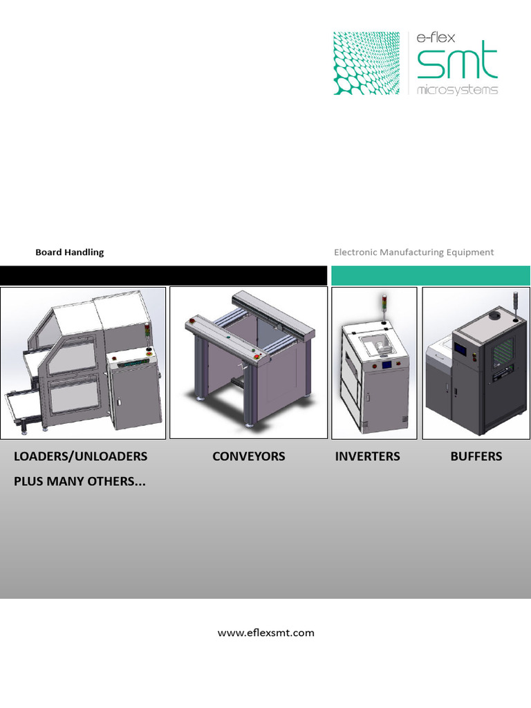 e-Flex SMT Equipment Overview | PDF | Printed Circuit Board | Mains ...