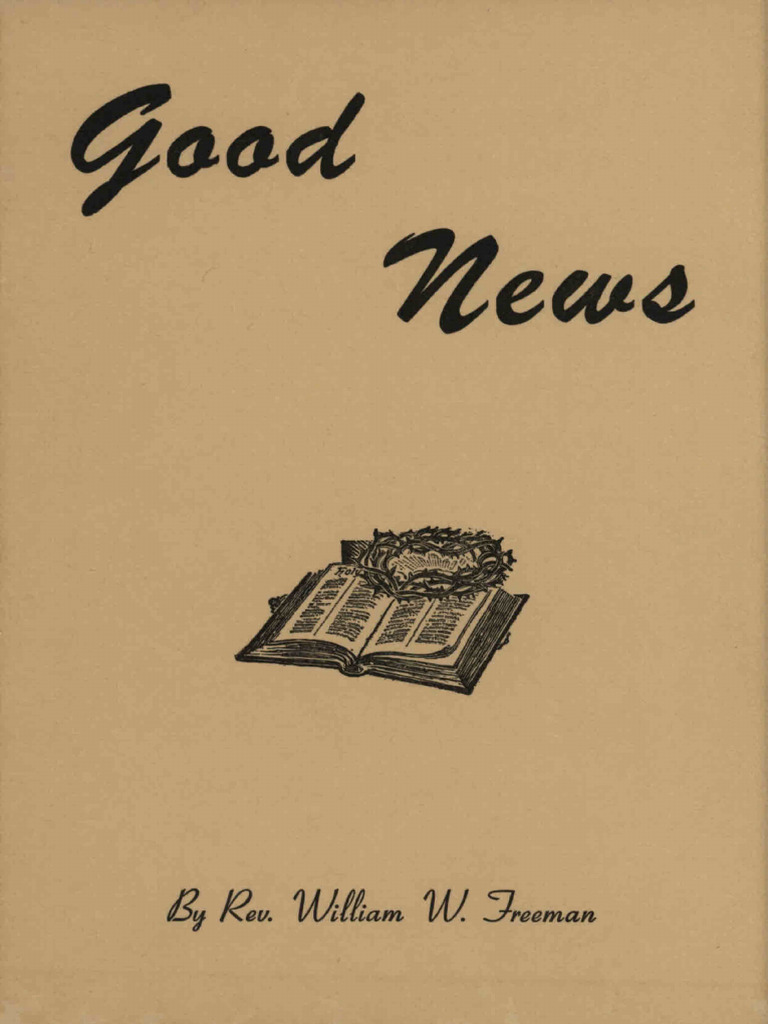 Jesus Freeman William Good News | PDF
