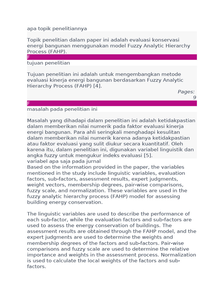 apa topik penelitiannya | PDF | Applied Mathematics