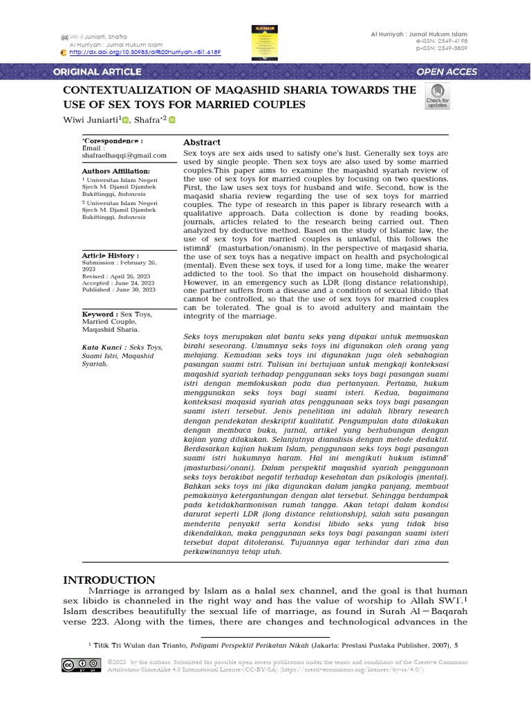 Asyari,+Pre Publish+4+Wiwi+Shafra | PDF | Sharia | Marriage