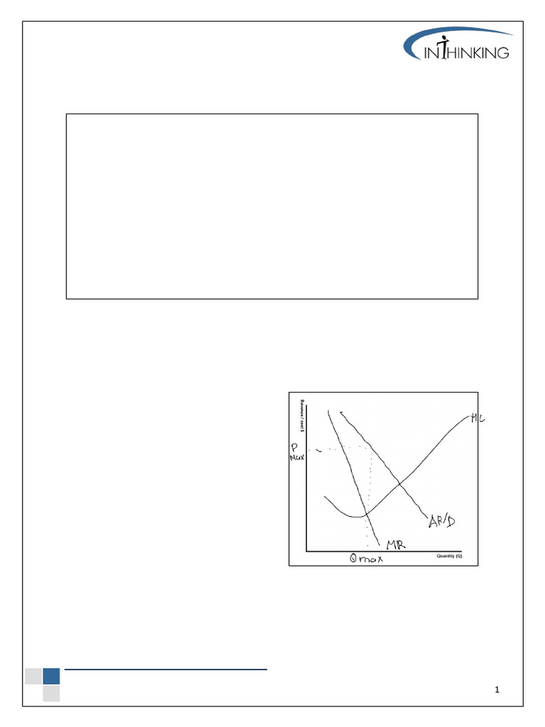 Worksheet On Monopolistic-Firms | PDF | Monopoly | Demand