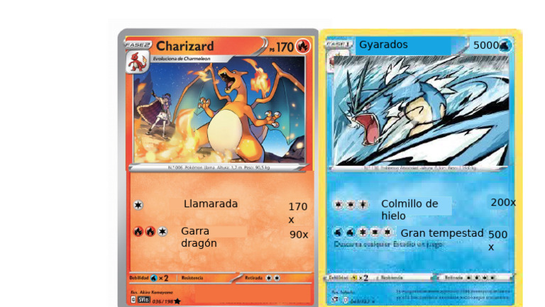 Carta Charizard | PDF