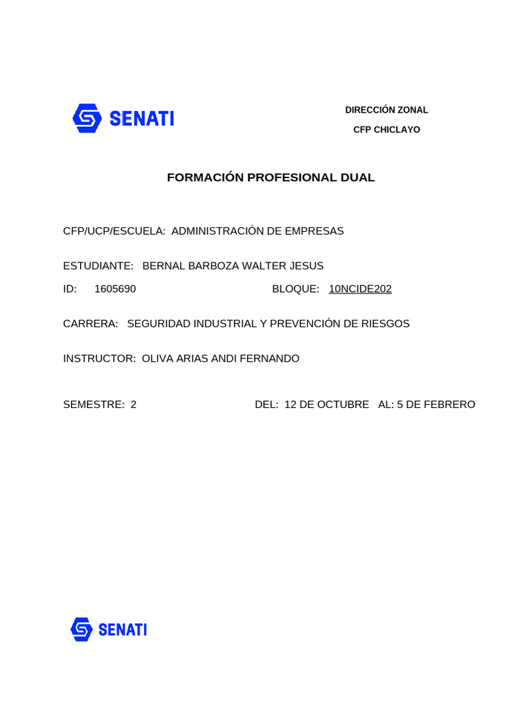 Nsid-216 Informedepráctica | PDF | Crecimiento personal y profesional ...