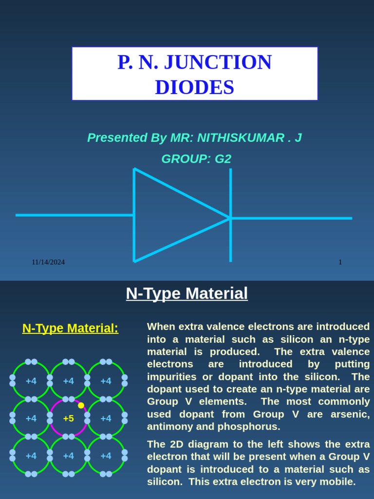 On PN Junction Diode | PDF | P–N Junction | Electrical Components