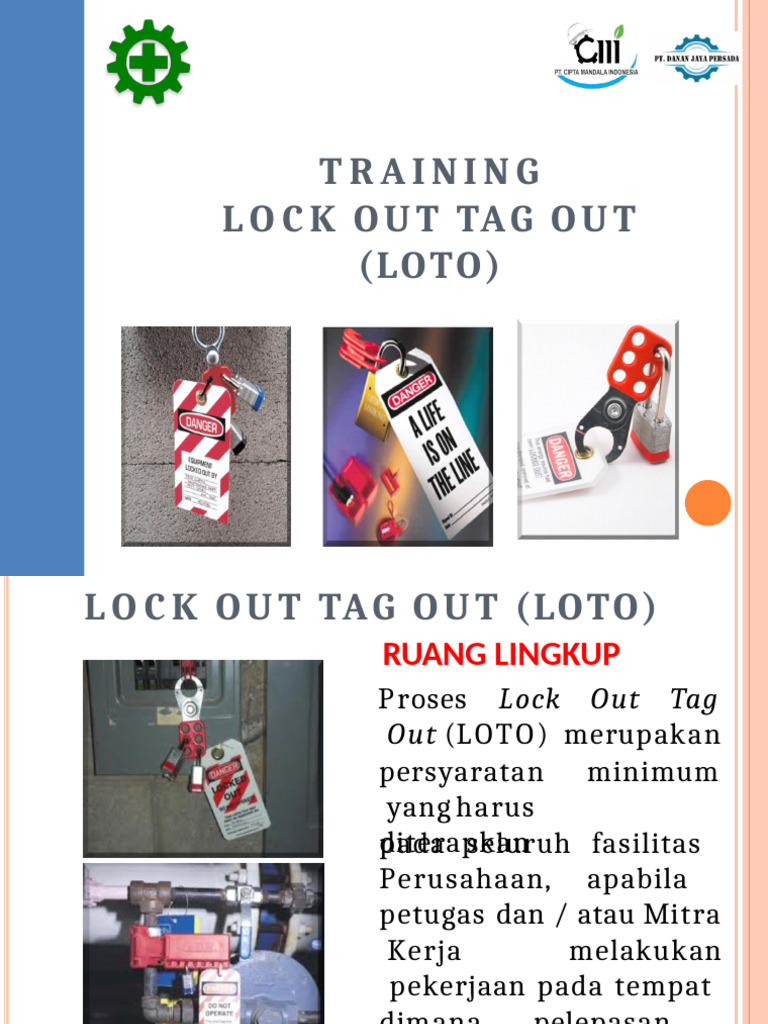 Prosedur Lock Out Tag Out (LOTO) | PDF