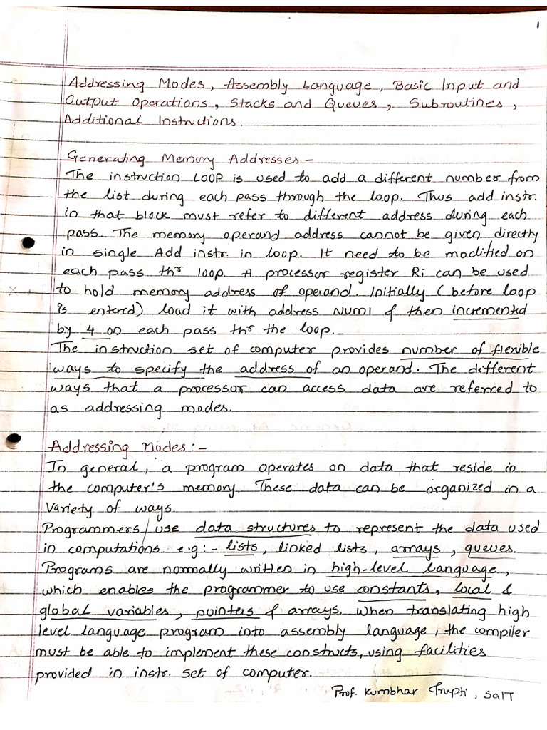 COA 2nd Module | PDF