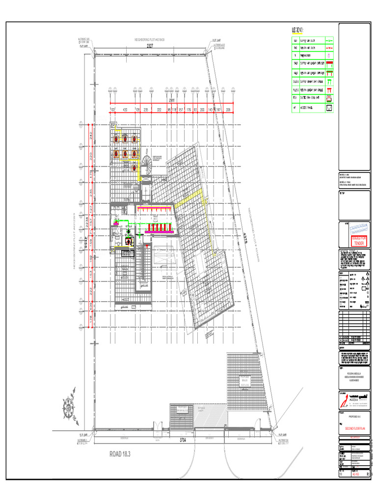 AC-103 Second Floor Plan-AC-103 | PDF