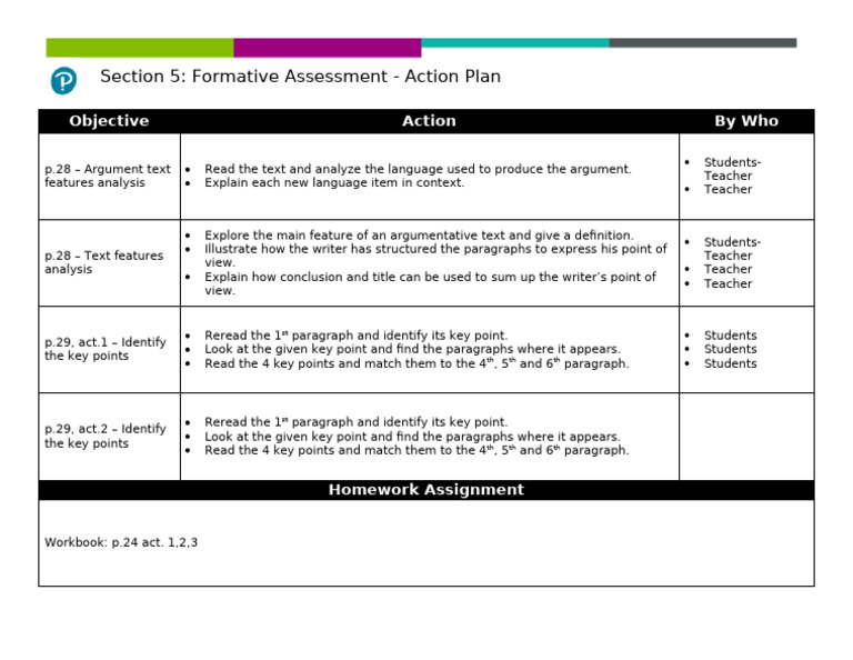 Edexcel iLS Year7 English Unit1 Section6 P1 Week5 Summary | PDF | Language Arts & Discipline