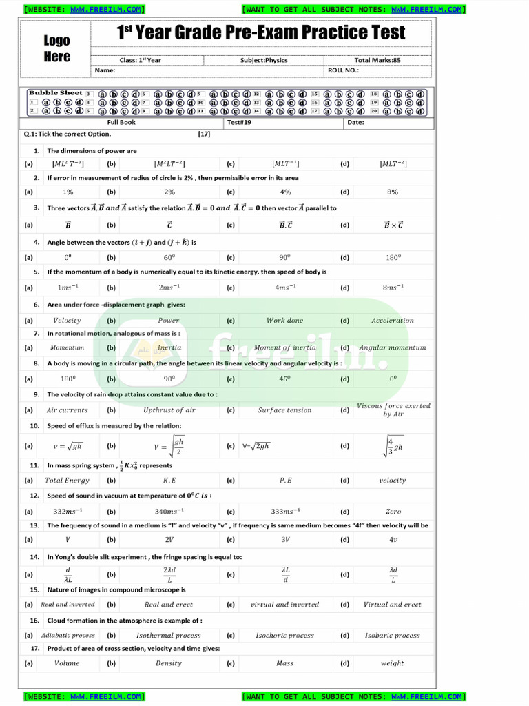 Physics Full | PDF