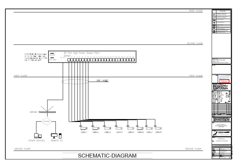 CCTV-104 Schematic Diagram | PDF | Computer Engineering ...