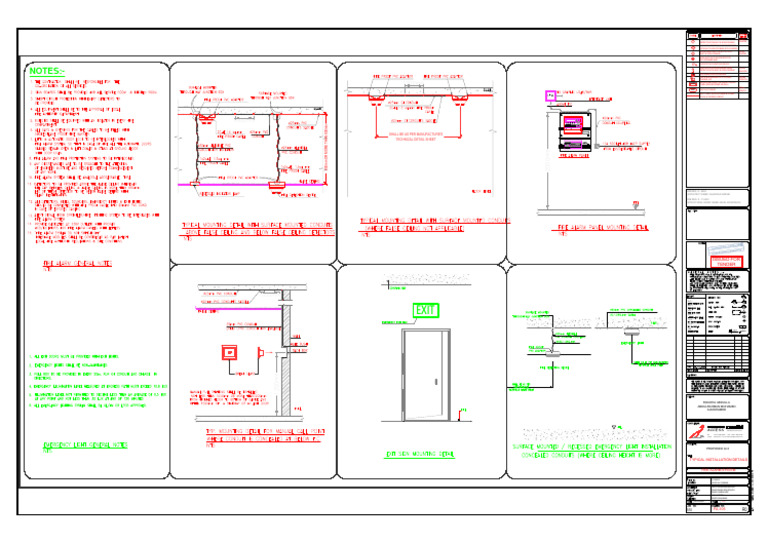 FA-105 Typical Installation Details | PDF | Measuring Instrument | Hazards