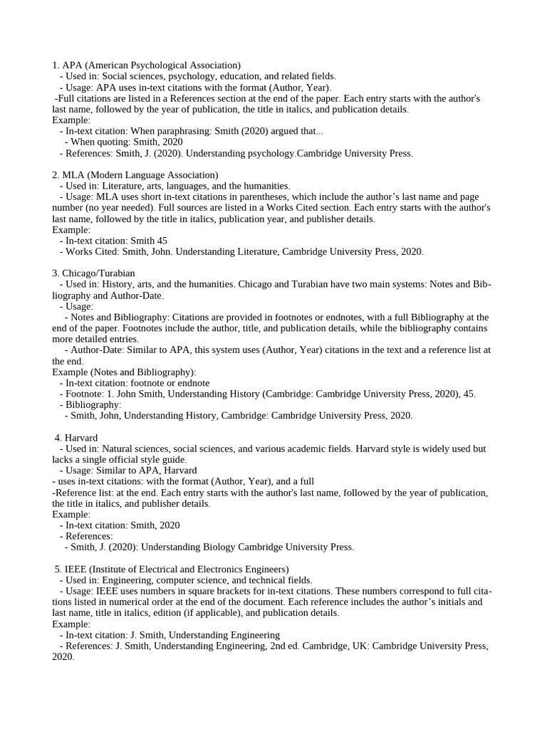 APA (American Psychological Association) | PDF | Citation | Library Science