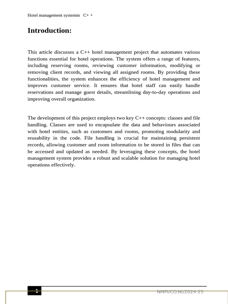 Hms Final | PDF | C++ | Modular Programming