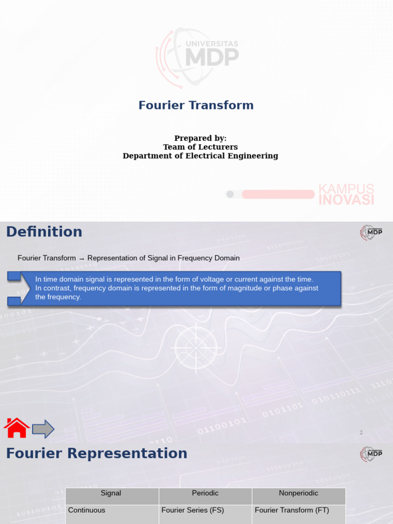 Fourier Transform 1 | PDF | Fourier Transform | Electronics Fourier Transform 1 | PDF | Fourier Transform | Electronics