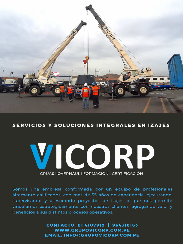 Brochure VICORP 2020 Rev 2 Formacion | PDF | Business
