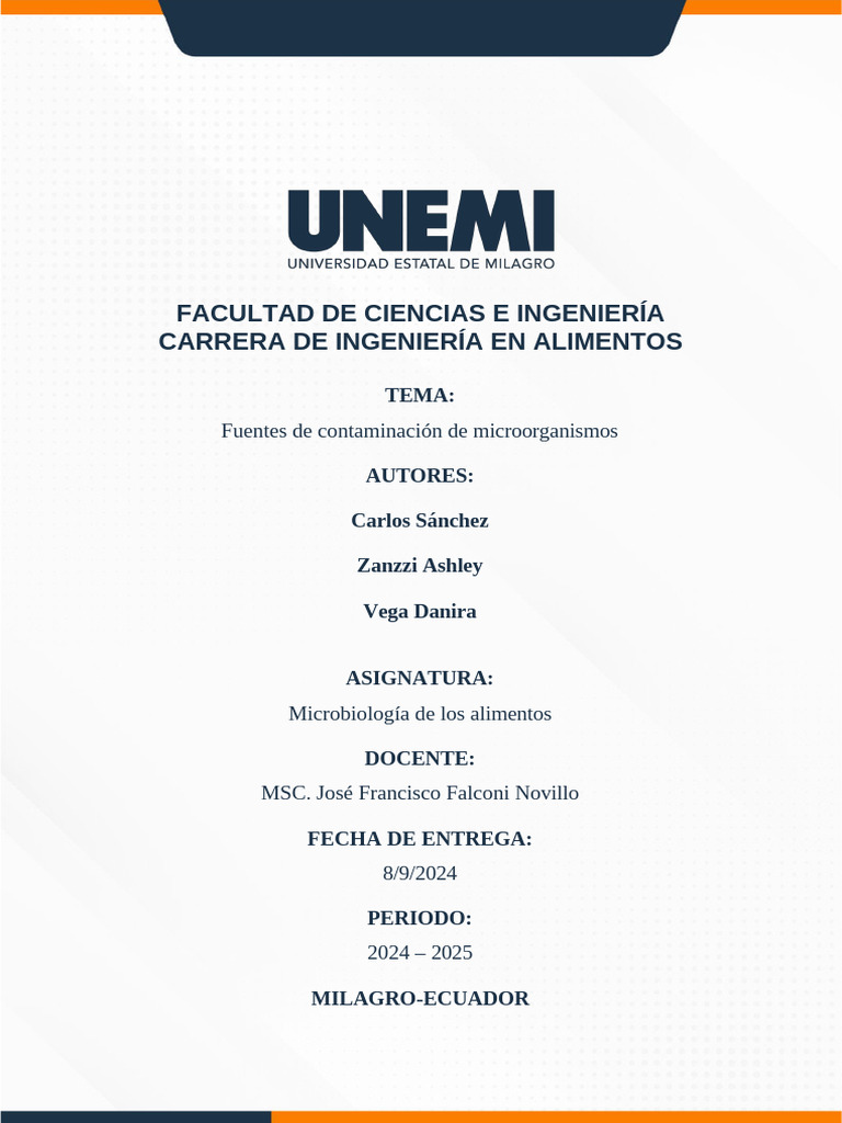 Tarea de Micro 2 | PDF | Seguridad alimenticia | Alimentos