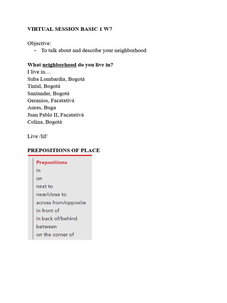 Virtual Session Basic 1 W7 | PDF | Noun | Language Mechanics